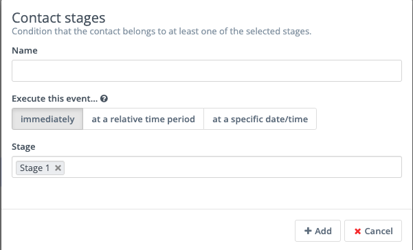 Working with Stages in Mautic - Mautic Knowledgebase